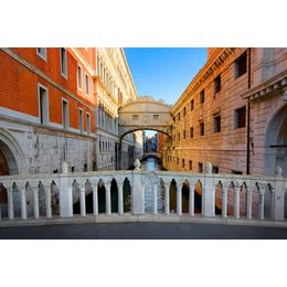 papermoon Fototapete "Venedig", B/L: 5m x 2,8m, Bahnen: 10 Stk., bunt, Schlafzimmer, Tapeten