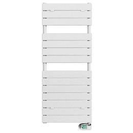 Sanotechnik Elektrischer Badheizk&ouml;rper "E-Pisa", B/H/T: 50cm x 121,3cm,matt, wei&szlig;, Badezimmer, Heizk&ouml;rper, 500 W
