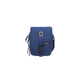 Damen Schultertasche "Recovery", National Geographic, blau, Nylon, unifarben, Taschen, mit verstecktem Rei&szlig;verschlussfach