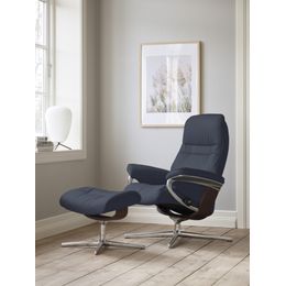stressless "Sunrise" mit Cross Base, Gr&ouml;&szlig;e S, M & L, Holzakzent Braun