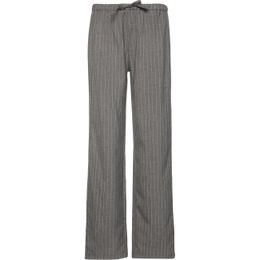 DEF Damen Chinos "DEF DEF Lara Chinos"mid grau solid, Gr. L, gestreift, 64% Polyester, 33% Viskose, 3% Elasthan, Hosen