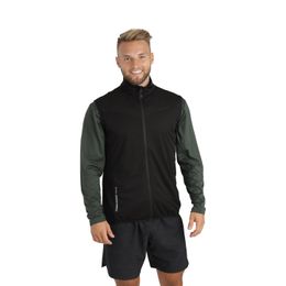 Endurance Herren Funktionsweste "CALT", schwarz, Gr. S, 100% Polyester, Westen, mit Windblocker-Material