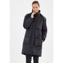 WHISTLER Damen Parka "Mombay", grau, Gr. 38, unifarben, 100% Polyester, Jacken, mit atmungsaktiver und feuchtigkeitsregulierender Eigenschaft