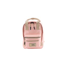 Damen Cityrucksack "LEGEND", National Geographic, pink, Nylon, Rucks&auml;cke, mit gepolstertem Laptopfach