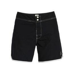 Quiksilver Herren Boardshorts "Original Scallop Snap 16"", schwarz, Gr. 30, 100% Baumwolle, Hosen