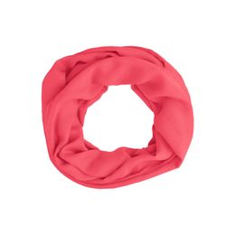 Street One Damen Loopstriking coral, unifarben, Stoff, 100% Viskose, Modet&uuml;cher, zart