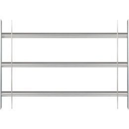 Alberts Fensterschutzgitter "Secorino Basic", B/H/T: 70cm x 45cm, silber, Schutzgitter, Breite: 50 - 65 cm und 70 - 105 cm, H&ouml;he: 30 und 45 cm