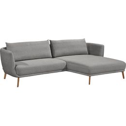 Sch&ouml;ner Wohnen Kollektion Ecksofa, B:270cm H:71cm T:160cm, grau, SCH&Ouml;NER WOHNEN-KOLLEKTION, 100% Polyester, Wohnzimmer, Sofas, "Pearl - 5 Jahre Hersteller-Garantie, auch in