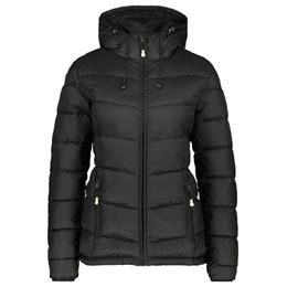 alife and kickin ALIFE & KICKIN Damen Winterjacke "Damen LirazAK A", schwarz, Gr. XXL, 100% Polyester, Jacken, Ultraleichte taillierte Steppjacke mit Kapuze