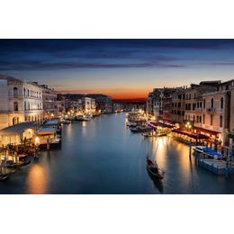 papermoon Fototapete "Venedig", B/L: 5m x 2,8m, Bahnen: 10 Stk., bunt, Schlafzimmer, Tapeten