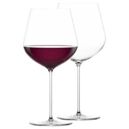 ZWIESEL GLAS Rotweinglas "Burgunder Rotweingl&auml;ser VUELO 848 ml 2er Set transparent", &Oslash; 11,5cm x 23,7cm, 848ml, 2 tlg., bunt, Trinkgef&auml;&szlig;e,