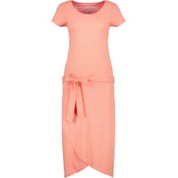 alife and kickin ALIFE & KICKIN Damen Sommerkleid "Damen TheaAK B", orange, Gr. XS, 65% Baumwolle, 35% Polyester, Kleider