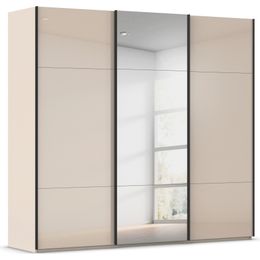 Schwebet&uuml;renschrank Rauch, B:242cm H:223cm T:68cm, beige, Holzwerkstoff, Schr&auml;nke, "Kleiderschrank Schrank Garderobe Schlafzimmerschrank CONTIDO",