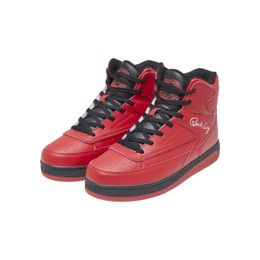 Ewing Trainingsschuh "Ewing Rebound by Ewing 33 HI Non Strap", Gr. 10,5rot, schwarz, wei&szlig;, Leder, Schuhe