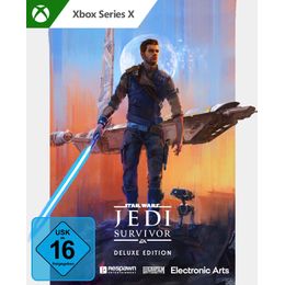 EA Games ELECTRONIC ARTS Spielesoftware "Star Wars: Jedi Survivor Deluxe Edition", Xbox Series X, orange, Spielesoftware