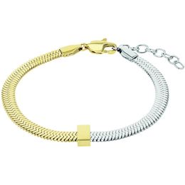 Amor Damen Armband "2039980", 20cm, Edelstahl, gelb, Edelstahl, Armb&auml;nder