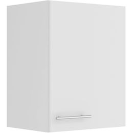 H&auml;ngeschrank Optifit, B:45cm H:57,6cm T:34,6cm, wei&szlig;, Holzwerkstoff, K&uuml;che, Schr&auml;nke, "Bella", Breite 45 cm, 1 T&uuml;r, 1 Einlegeboden