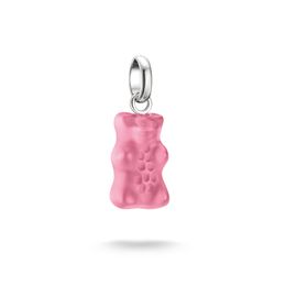Thomas Sabo Damen Charm-Einh&auml;nger "Thomas Sabo x HARIBO: Charm - Connect", bunt, Silber 925 (recycelt), Charms, mit Kristallglas