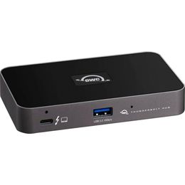 OWC Laptop-Dockingstation "5-Port Thunderbolt 4", B:23,5mm T:7,5mm, grau, Dockingstationen