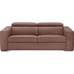 Schlafsofa Egoitaliano, B:226cm H:97cm T:103cm, braun, Wohnzimmer, Sofas, "Cabiria, Design und super Sitz- und Liegekomfort", Sofa inkl.