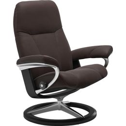 stressless "Consul" mit Signature Base, Gr&ouml;&szlig;e L, Gestell Schwarz