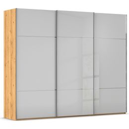 Schwebet&uuml;renschrank Rauch, B:271cm H:223cm T:68cm, grau, Holzwerkstoff, Schr&auml;nke, "Kleiderschrank Schrank Garderobe Schlafzimmerschrank SCALE-TRIO",