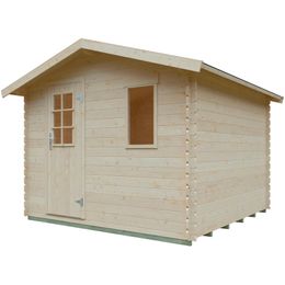 Gartenhaus Kiehn-Holz, beige, Holzwerkstoff, Gartenh&auml;user, "Mellenberg 3"