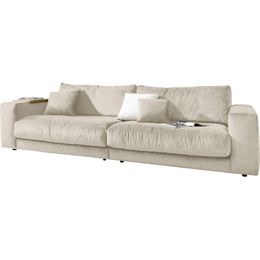 Big-Sofa 3C CANDY, B:290cm H:86cm T:127cm, beige, 85% Polyester, 15% Viskose, Sofas, "Enisa II", incl. 1 Flatterkissen, Wahlweise mit