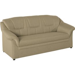2,5-Sitzer DOMO collection, B:184cm H:84cm T:82cm, beige, Korpus/Basismaterial: 100% Polyester. Sitzfl&auml;che: 100% Polyester, Sofas, "Mezia kompakt f&uuml;r
