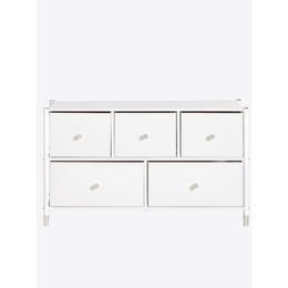 Kommode HEINE HOME, B:100cm H:59cm T:30cm, wei&szlig;, MDF, Metall, Polyurethan, Sideboards