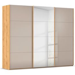 Schwebet&uuml;renschrank Rauch, B:271cm H:223cm T:68cm, braun, Holzwerkstoff, Schr&auml;nke, "Kleiderschrank Schrank Garderobe Schlafzimmerschrank SCALE-FYRA",