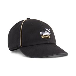Puma Flex Cap "Puma King Baseball Cap Erwachsene"schwarz, unifarben, Futter Vorderteil: 100% Baumwolle, Caps