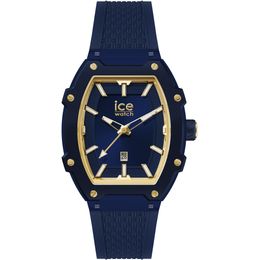 Ice Watch ICE-WATCH Damen Quarzuhr "ICE boliday - Plastic - Small - 3H + Date", blau, Armbanduhren, Armbanduhr, Damenuhr, Silikonarmband, Datum, analog