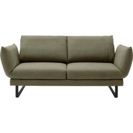 Sch&ouml;ner Wohnen Kollektion 2-Sitzer, B:228cm H:85cm T:215cm, gr&uuml;n, SCH&Ouml;NER WOHNEN-KOLLEKTION, 100% Polyester, Sofas, "Spin, Multifunktionssofa, bequem und hochwertig