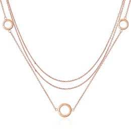 AILORIA Damen Edelstahlkette "Halskette ANNABELLE", gold, Halsketten