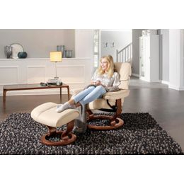 Relaxsessel stressless, B:79cm H:98cm T:76cm, beige, Leder BATICK: BATICK ist ein leicht korrigiertes, durchgef&auml;rbtes und genarbtes M&ouml;belleder, bei