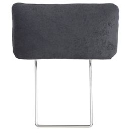 Kopfst&uuml;tze Home Affaire, B:50cm H:25cm T:10cm, grau, Luxus-Microfaser (100% Polyester), Luxus-Microfaser Vintageoptik(100% Polyester), Struktur fein