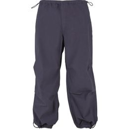 Urban Classics Herren Stoffhose "Urban Classics Herren Popline Parachute Pants"schwarzshadow, Gr. XXL, unifarben, 100% Baumwolle, Hosen