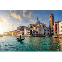papermoon Fototapete "Venedig", B/L: 3m x 2,23m, Bahnen: 6 Stk., bunt, Schlafzimmer, Tapeten