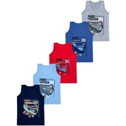 Loreza Undershirt 'Jungen Unterhemden' boy Blue, Red size 116/122