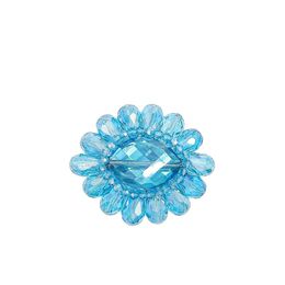 Collezione Alessandro Brooch 'Genua' female Blue size One Size