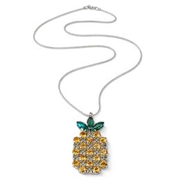 Collezione Alessandro Necklace 'Ananas' female Yellow size Onesize