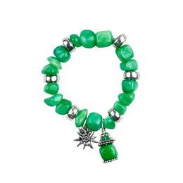 Collezione Alessandro Bracelet 'Babsi' female Green size 20 cm