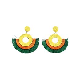 Collezione Alessandro Earrings 'Agra' female Yellow size One Size