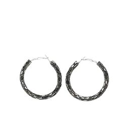 Collezione Alessandro Earrings 'Paris' female Black size One Size