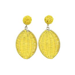 Collezione Alessandro Earrings 'Jaipur' female Yellow size One Size