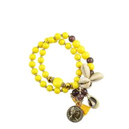 Collezione Alessandro Bracelet 'Bangalore' female Yellow size 20 cm