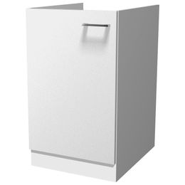 Sp&uuml;lenschrank Flex-Well, B:50cm H:82cm T:57cm, wei&szlig;, K&uuml;che, Schr&auml;nke, "Lucca", (B x H x T) 50 x 82 x 57 cm
