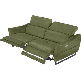2,5-Sitzer Egoitaliano, B:208cm H:97cm T:108cm, gr&uuml;n, Sofas, "Dafne, elegantes Designsofa mit hohem Sitzkomfort", mit und ohne elektrischer