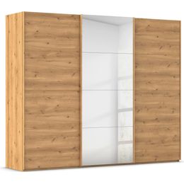 Schwebet&uuml;renschrank Rauch, B:271cm H:223cm T:68cm, braun, Holzwerkstoff, Schr&auml;nke, "Kleiderschrank Schrank Garderobe Schlafzimmerschrank SCALE-FYRA",
